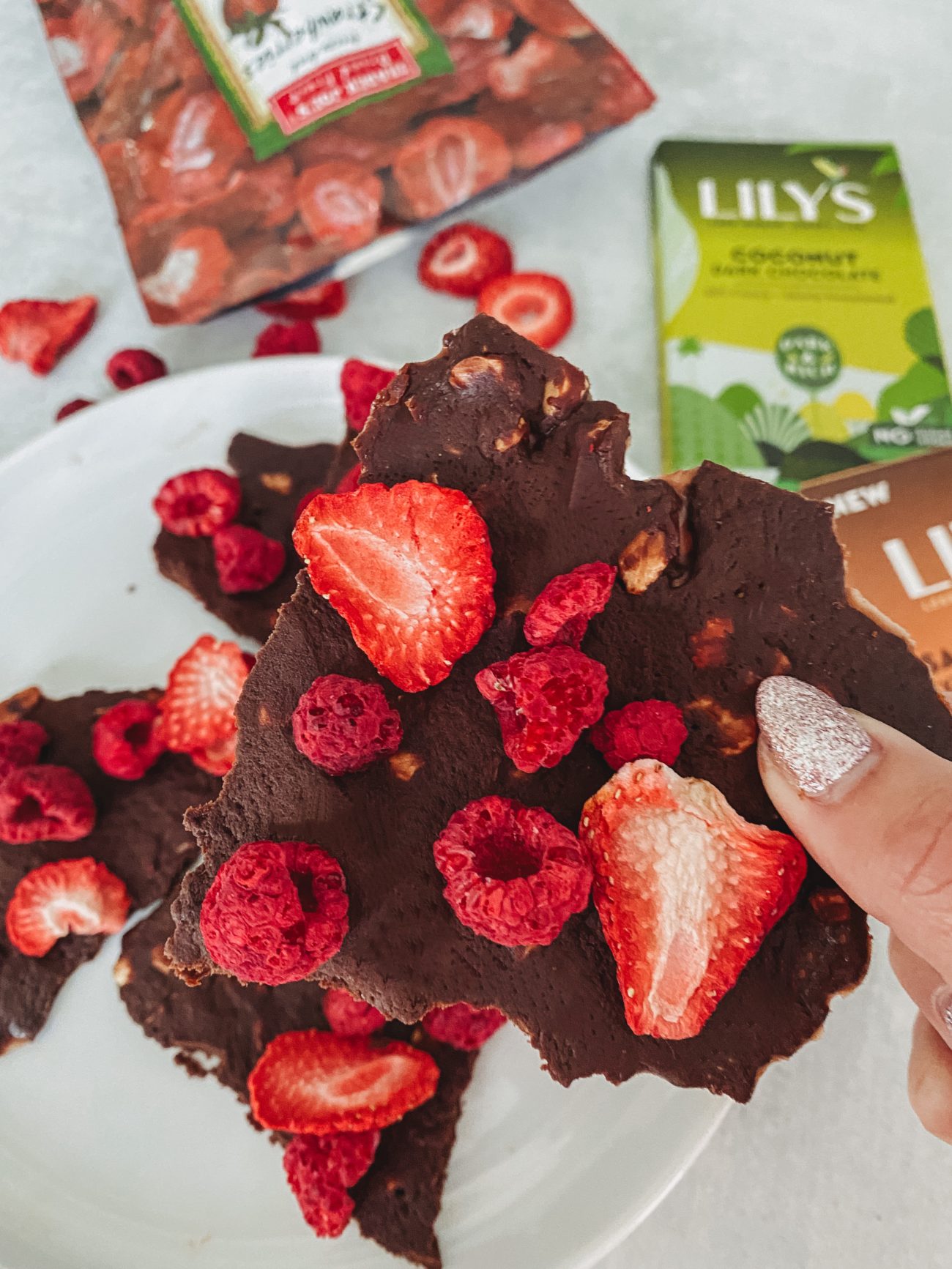 Fruity Chocolate Bark - Exercise With Extra Fries