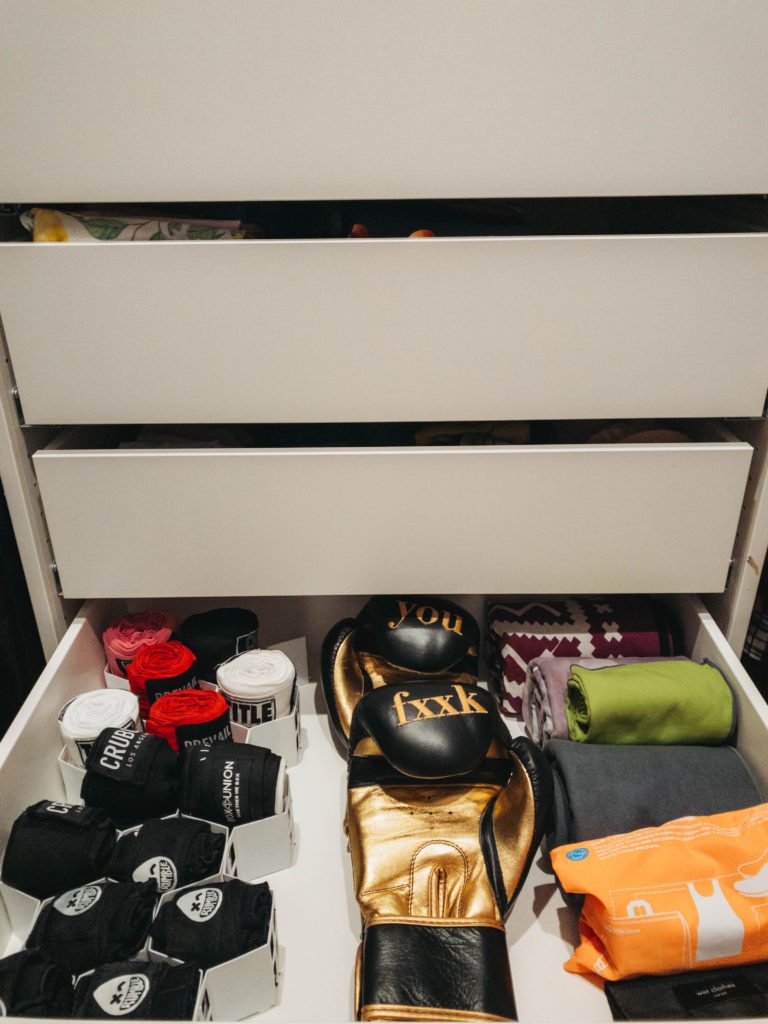 How to Organize Your Workout Clothes - Exercise With Extra Fries